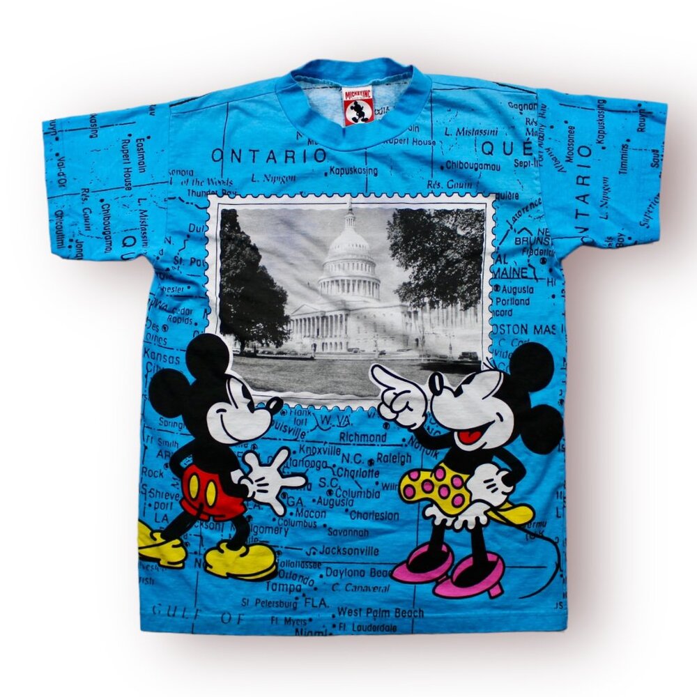 Vintage Mickey Inc. Capitol Building Map 1990's All-O… - Gem
